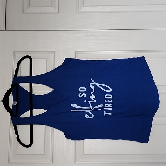 Tops | So Effing Tired Tank | Poshmark